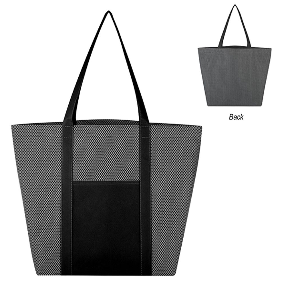 Custom Non Woven Honeycomb Mesh Tote Bag | Order-card.com | SKU# 103