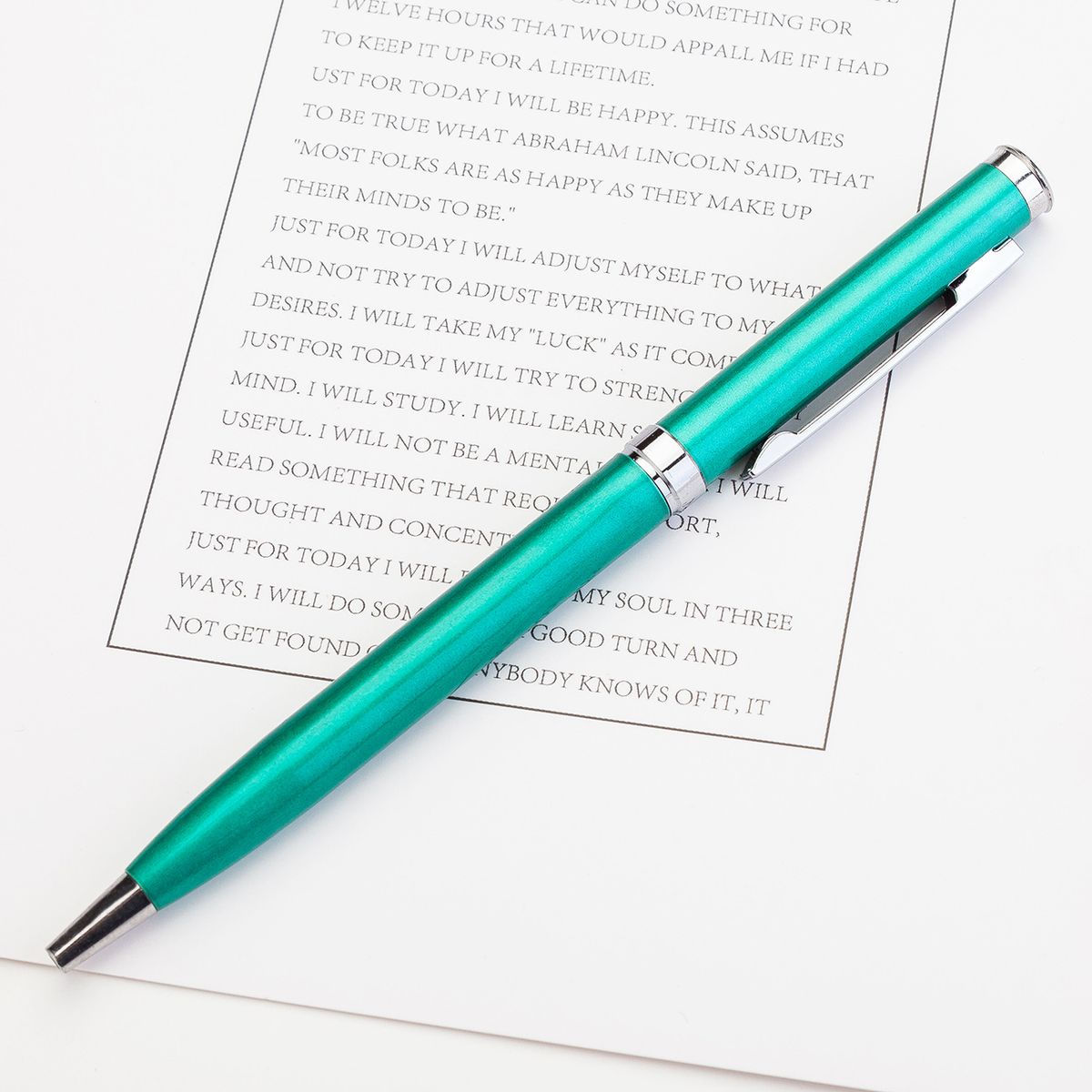 Custom Hotel Advertising Metal Ballpoint Pen PMT01012 | Order-card.com ...