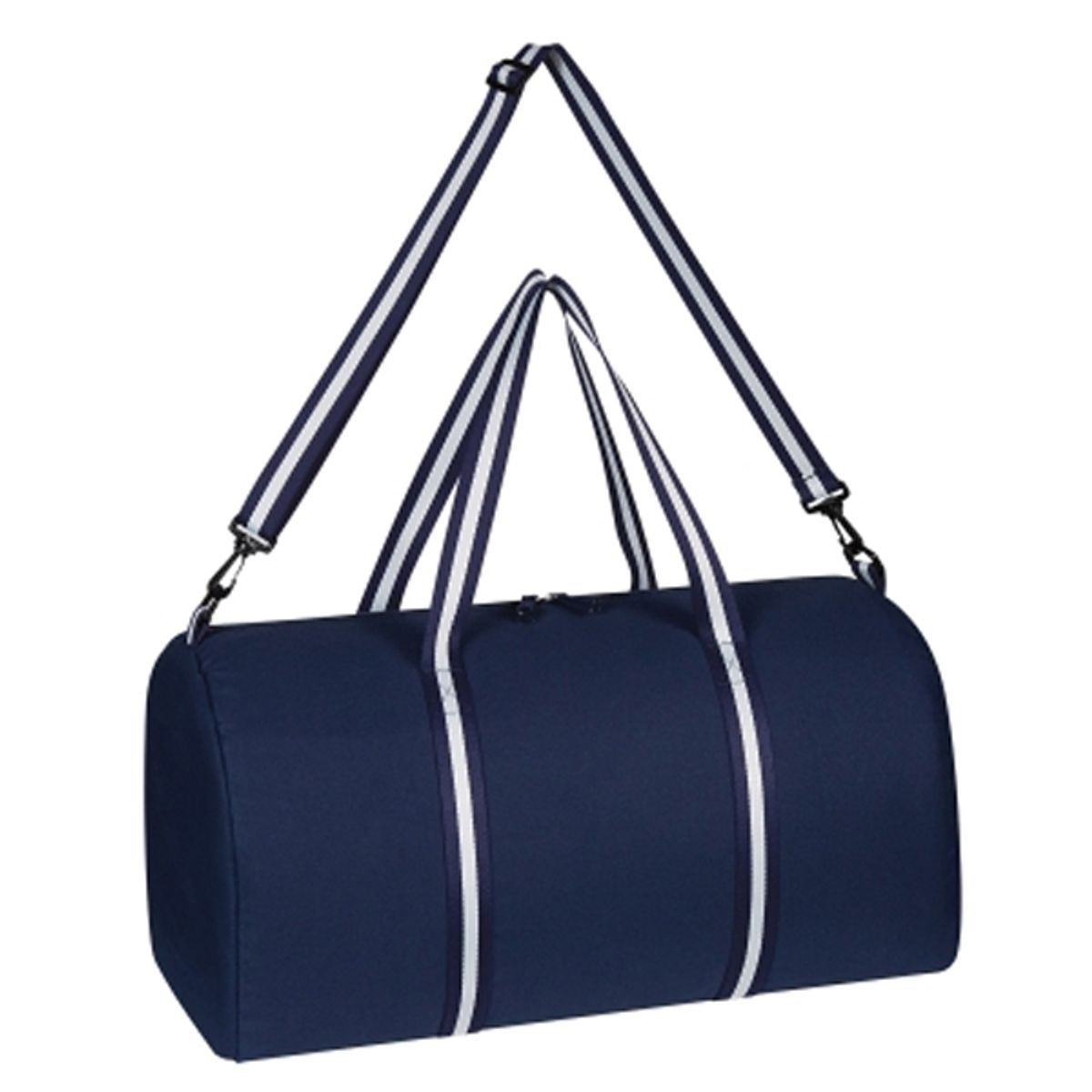 Custom Striped Handle Duffel Bag | Order-card.com | SKU# 296