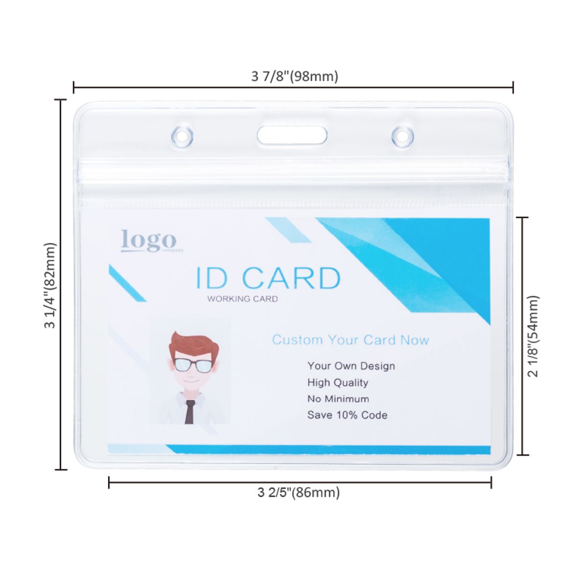 UPS Lanyards with Name Badge Holder | Order-card.com | SKU# 340