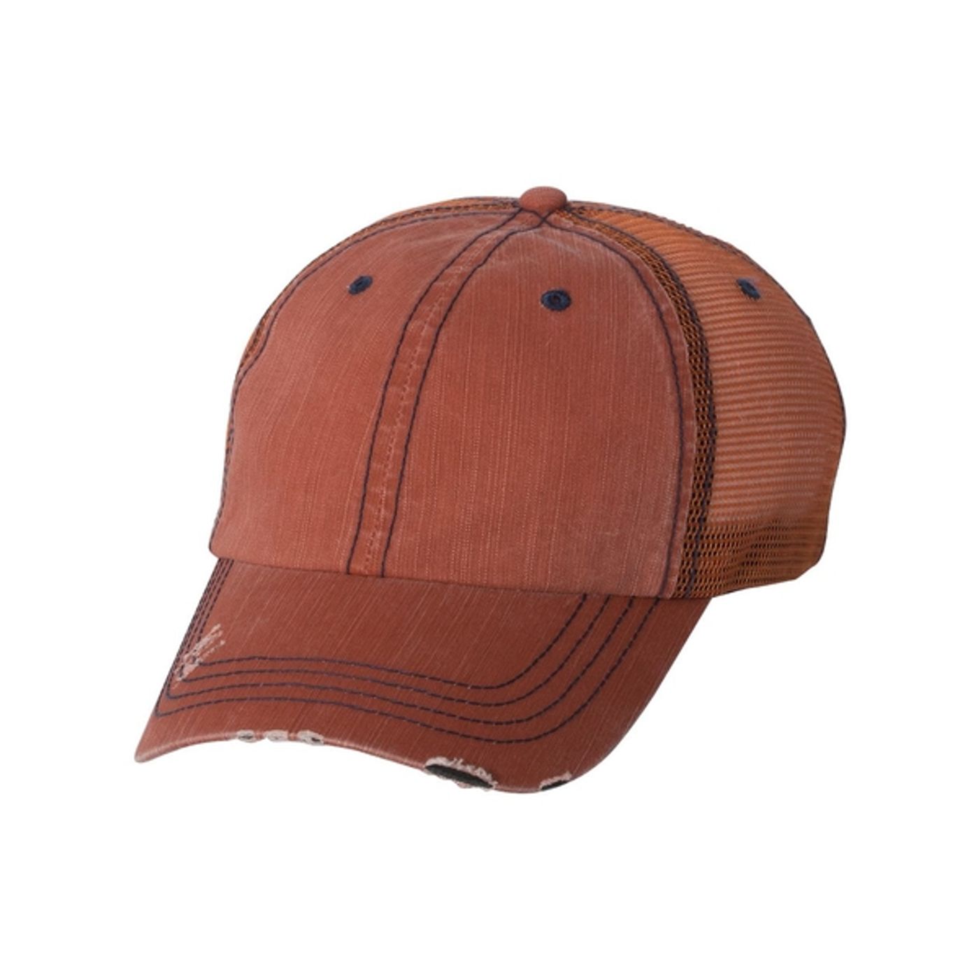 Mega Cap - Herringbone Unstructured Trucker Cap | Order-card.com | SKU ...