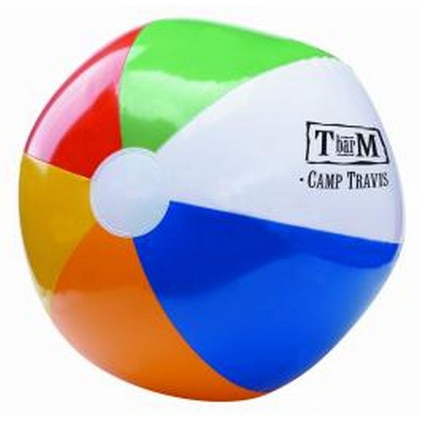Six Color Beach Ball - 16" | Order-card.com | SKU# 3025