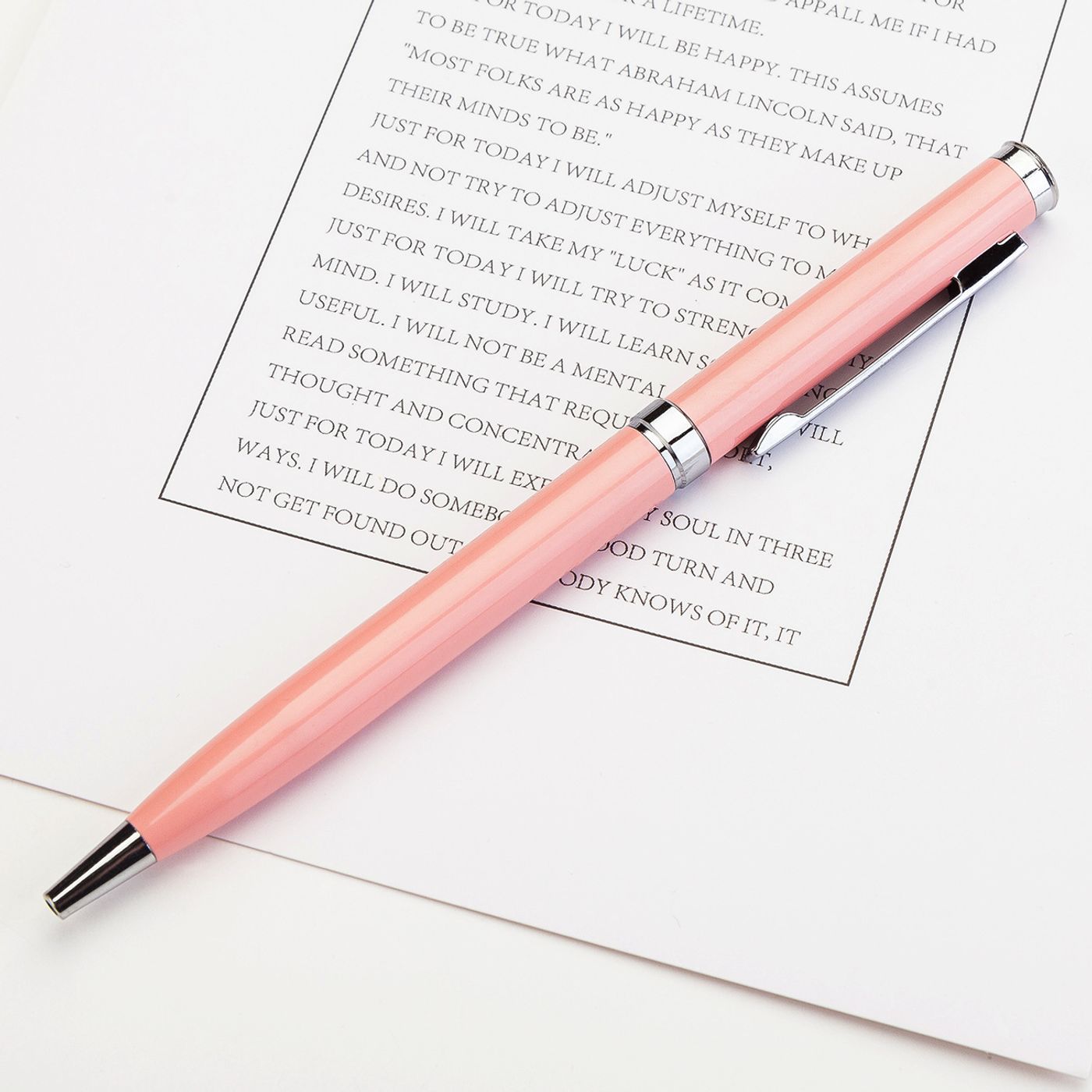 Custom Hotel Advertising Metal Ballpoint Pen PMT01012 | Order-card.com ...