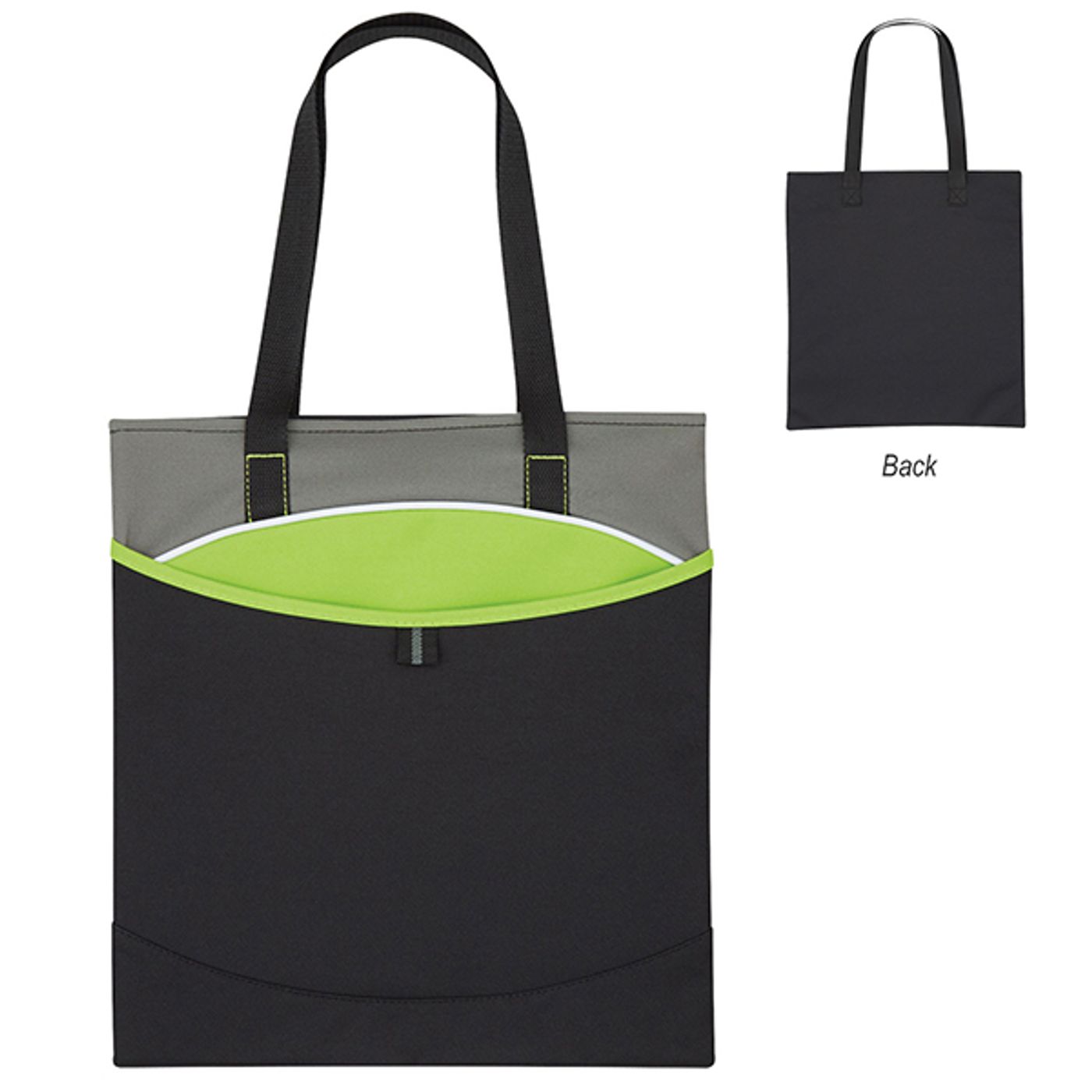 Custom The Horizon Brochure Tote Bag | Order-card.com | SKU# 123