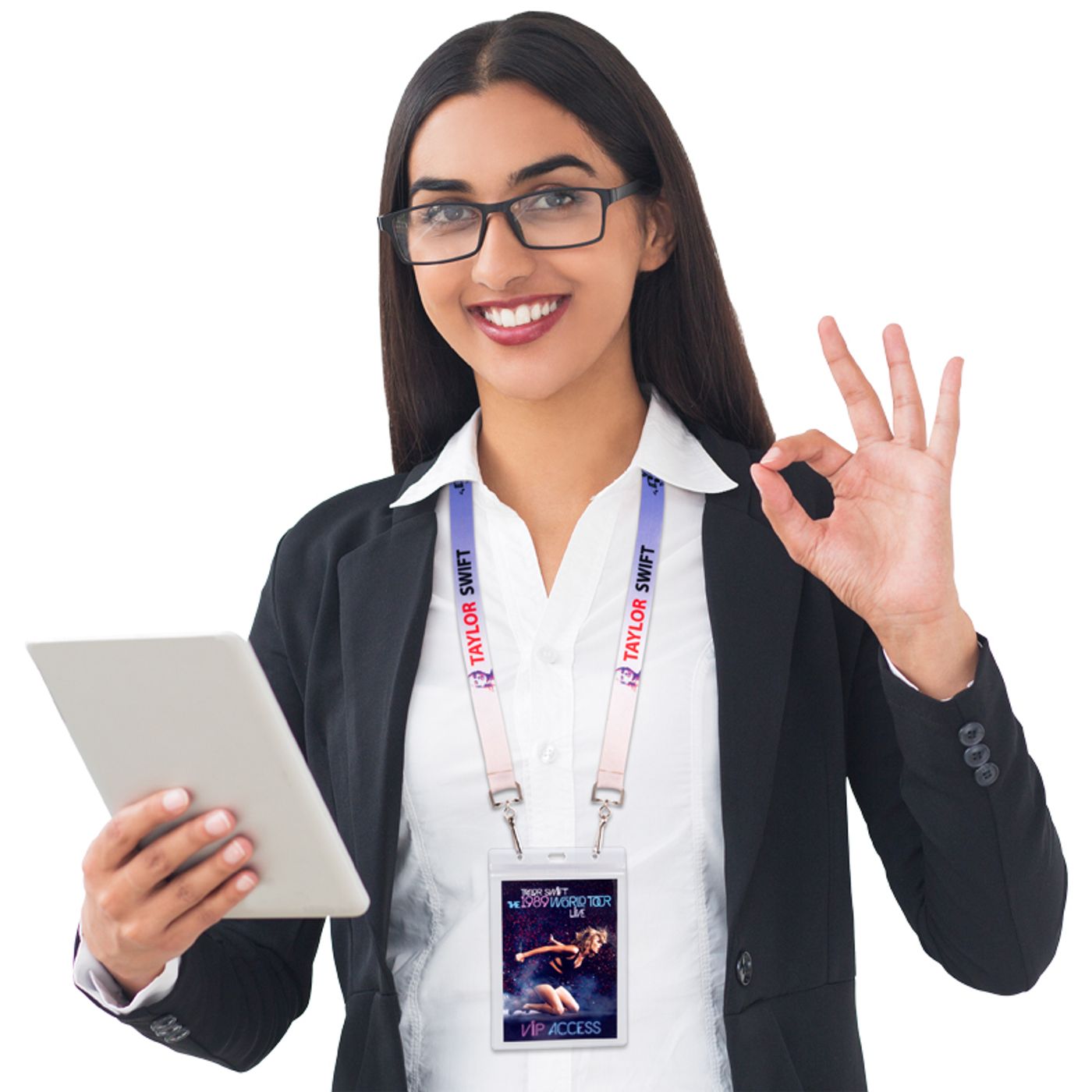 Open Ended Lanyard with Big Holder | Order-card.com | SKU# 450