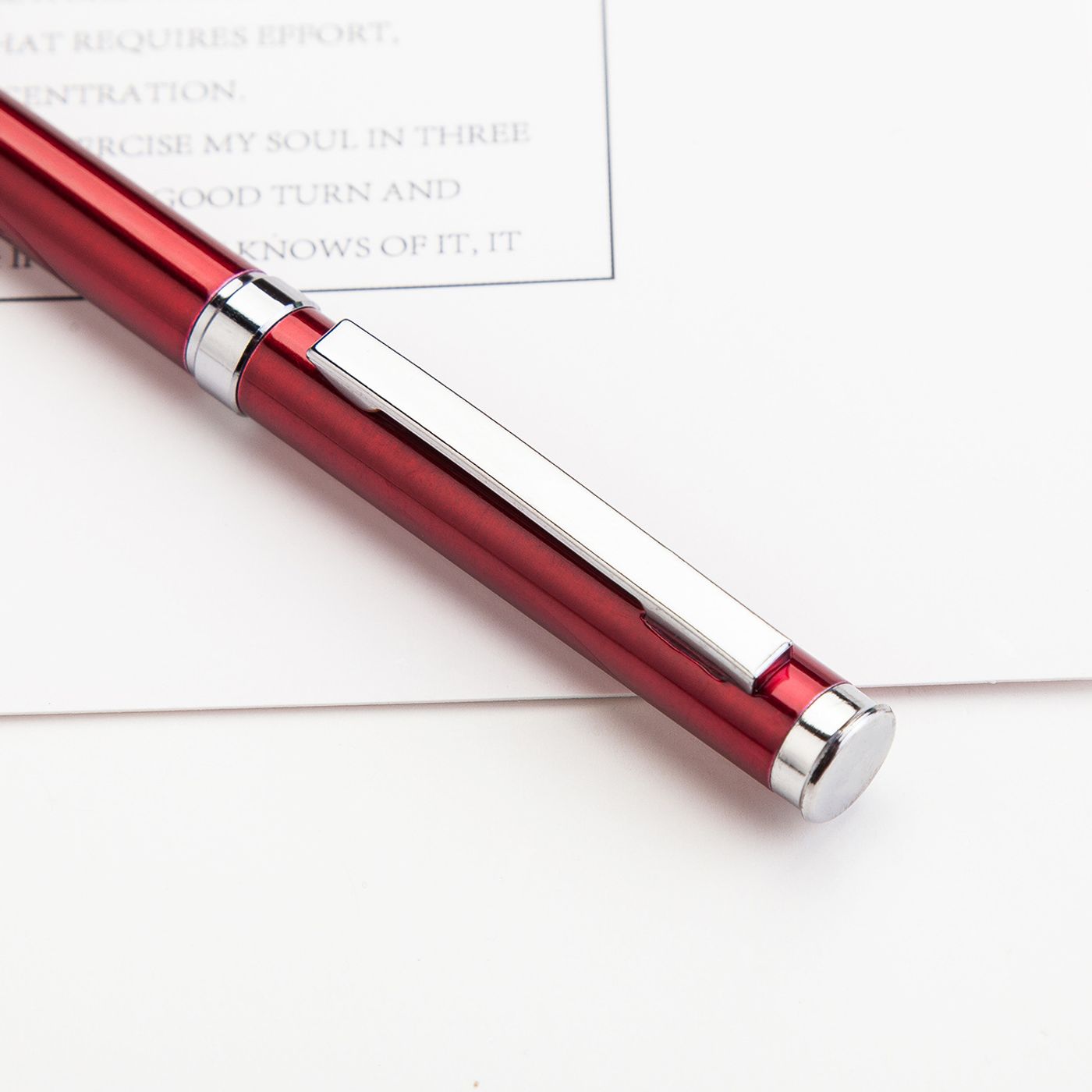 Custom Hotel Advertising Metal Ballpoint Pen PMT01012 | Order-card.com ...