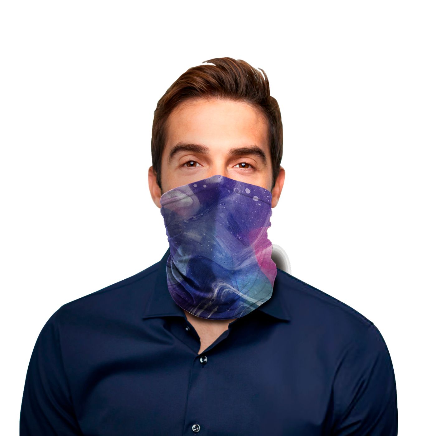 Purple Waters Polyester Gaiter | Order-card.com | SKU# 6000