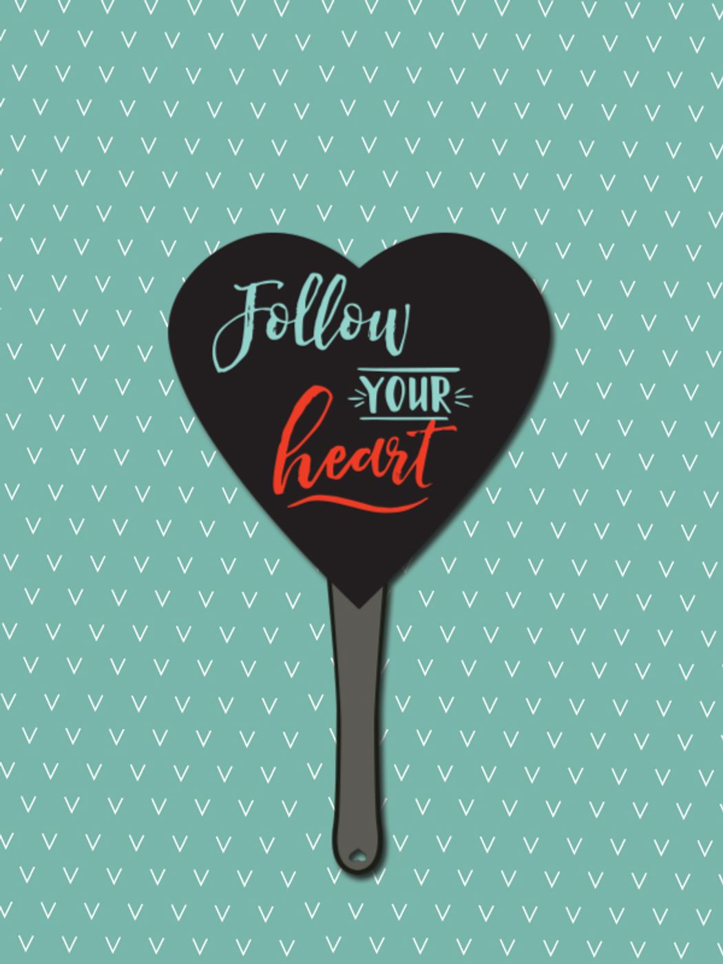 Heart Shape Hand Fans | Order-card.com | SKU# 356