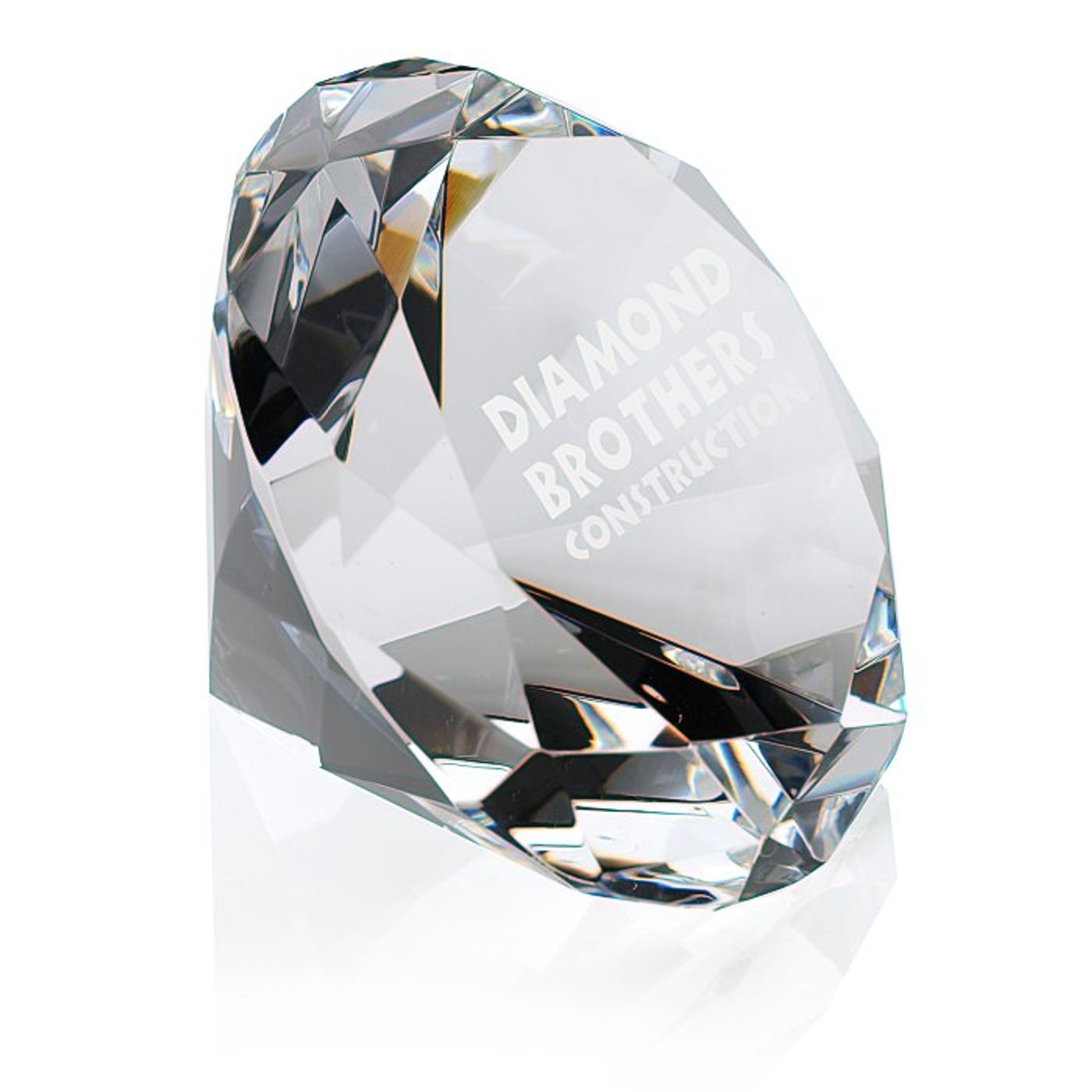 Diamond Crystal Paperweight | Order-card.com | SKU# 5416