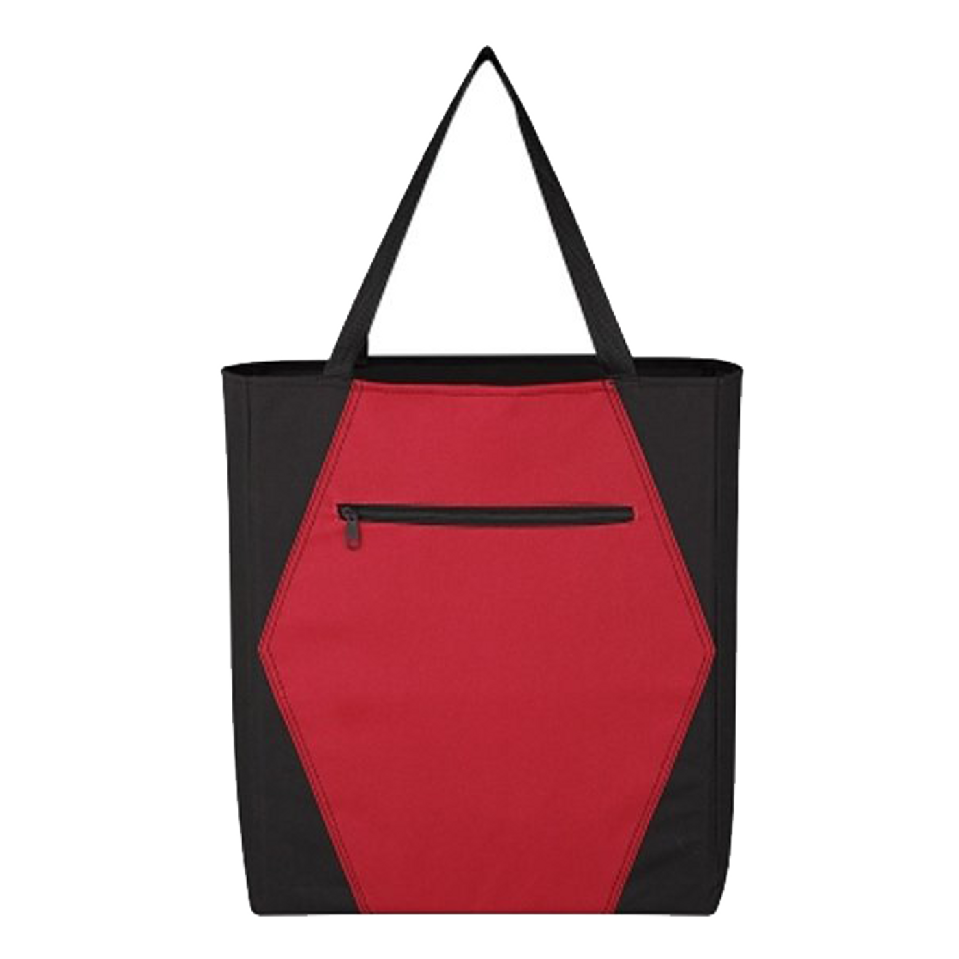 Custom Two Tone Hexagon Tote Bag | Order-card.com | SKU# 308