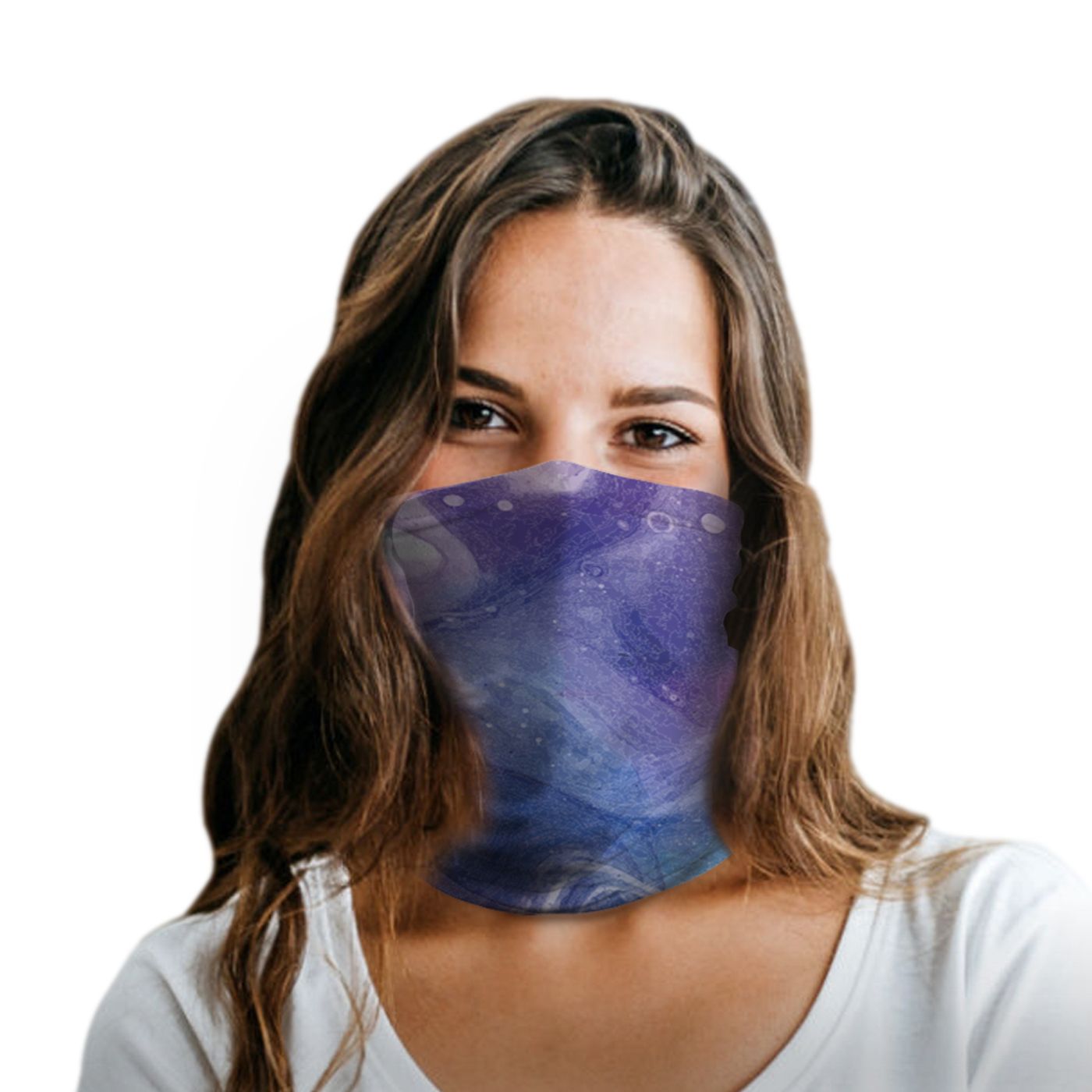 Purple Waters Polyester Gaiter | Order-card.com | SKU# 6000